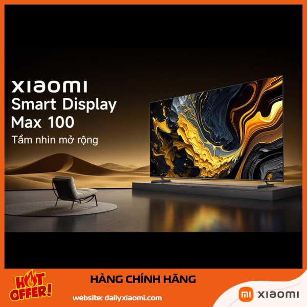 Tivi Xiaomi 100 Inch Chính Hãng | Giá Tốt, 4K 144Hz